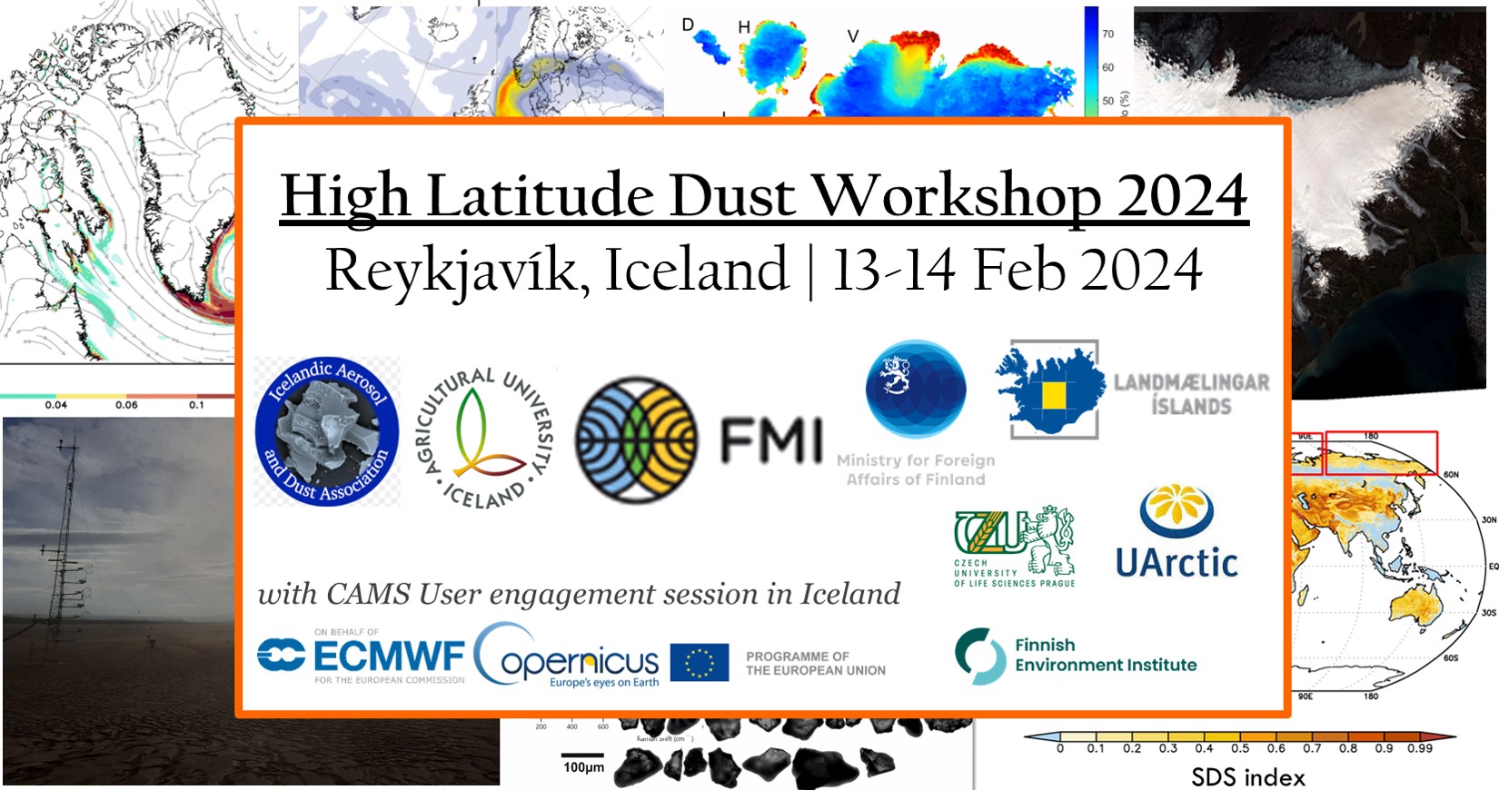 UArctic - University of the Arctic - Join the 8th Workshop on High Latitude Dust 2024 with CAMS ...